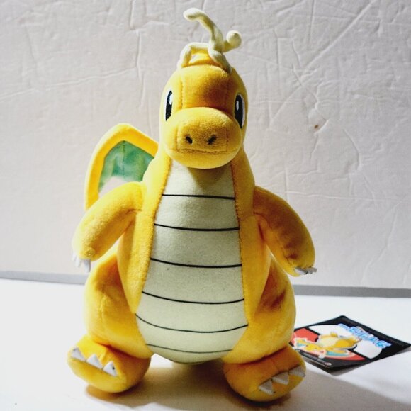 Pokémon Center | Toys | Pokemon Center Dragonite Yellow Plush 9 New 26 ...